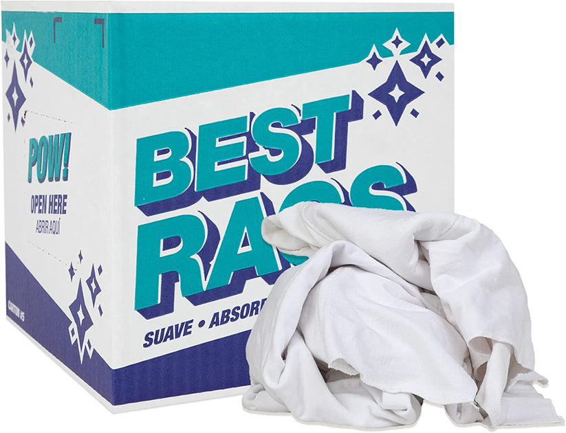 Knitted Baby Diaper Rags, Absorbent Cotton Knit, 15 x 22 inch, Bulk Bo ...